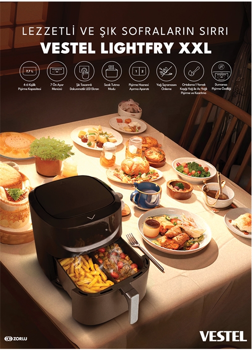 Vestel LightFry XXL Fritöz | Vestel